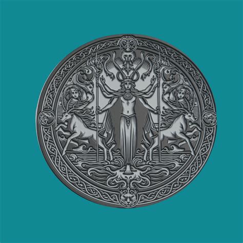 3d File Vili Print Model Vili Medallion Vili Wall Decor 🎨 ・3d Printer Design To Download・cults