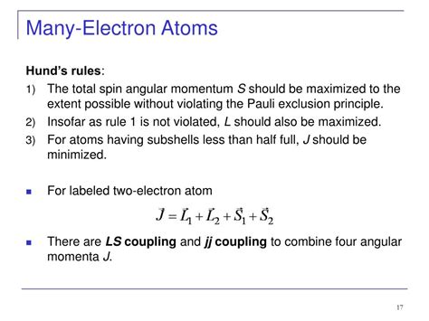Ppt 8 1 Atomic Structure And The Periodic Table 8 2 Total Angular