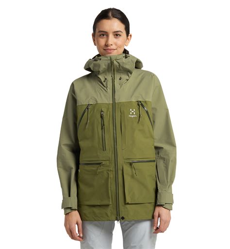 Vassi Gtx Pro Jacket Women Olive Greenthyme Green Vassi Ski