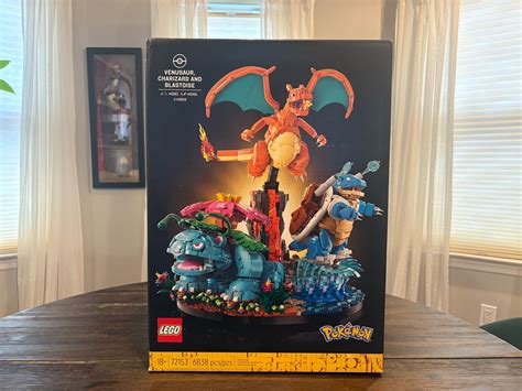 Slideshow We Build Lego Pokémon Venusaur Charizard And Blastoise