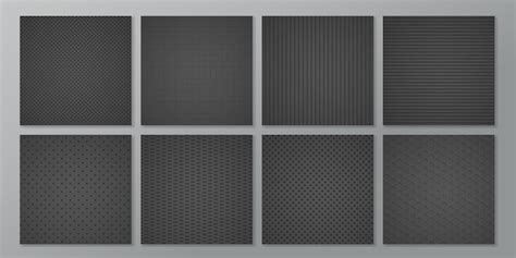 Premium Vector Abstract Texture Vector Set Black Square Pattern Background Template Surface