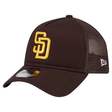 New Era San Diego Padres 9forty A Frame Trucker Adjustable Hat Academy
