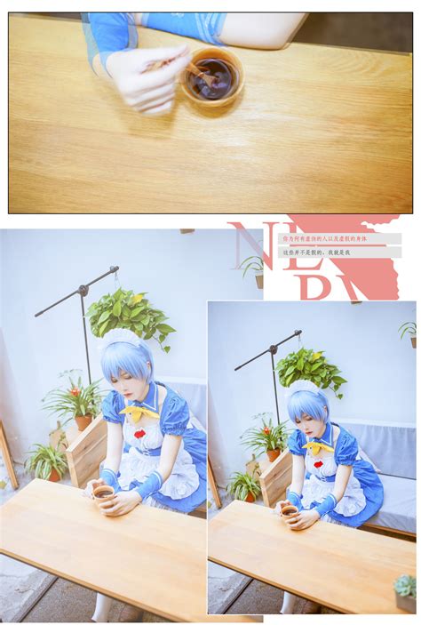 Tya事务所 新世纪福音战士 绫波丽女仆手办cosplay