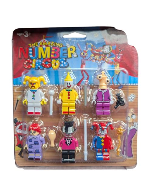 The Amazing Digital Circus Minifigure T Set Includes 6 Characters