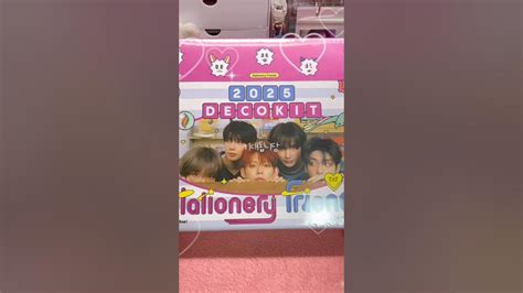 투바투 2025 데코 키트 깡 포카포장 포포 Unboxing Txt Youtube