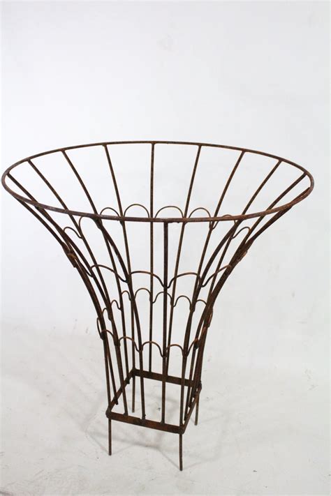 Wrought Iron 25 Cone Topiary Flower Trellis Vegetable Garden Wire Etsy