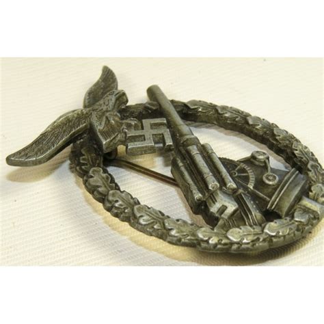 Luftwaffe Flak Insignia Antiaéreo Flakkampfabzeichen Wh