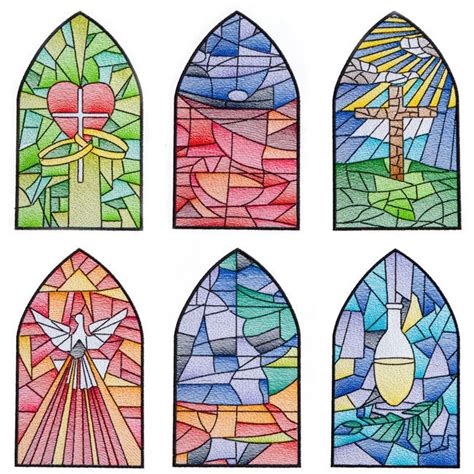 Religious Stained Glass Patterns