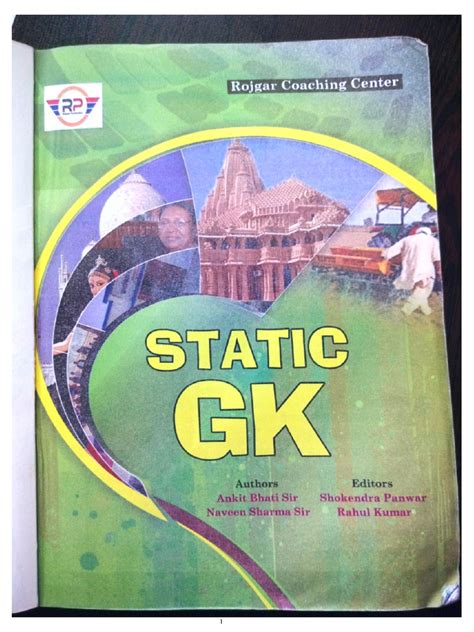 Ankit Bhatis Static Gk Book Pdf Pdf