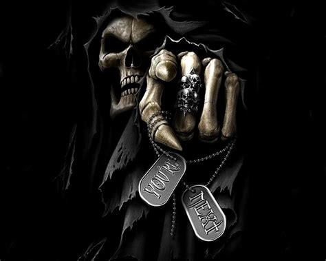 Skull Pc Wallpapers Wallpaper Cave