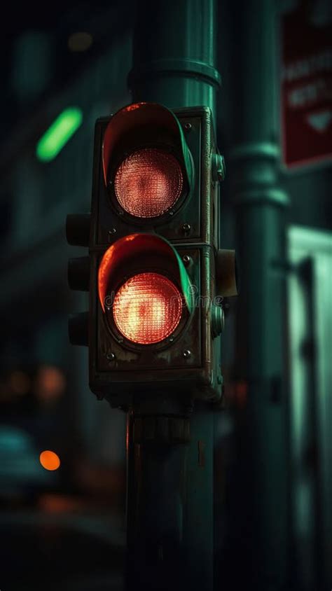 Traffic Lights Over Urban Intersection Green Light Stock Illustration Illustration Of Sector