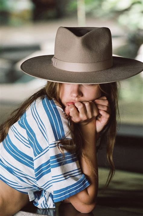 Fedora Hats For Women Casual Summer Ranch Felt Hat Rancher Hats For