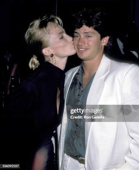 Janet Jones And Mitch Gaylord During Premiere Of American Anthem