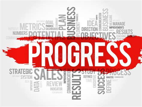 Synergy Word Cloud Collage Business Concept Stock Illustration
