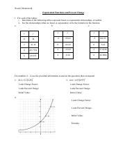 Analyzing Exponential Functions: Formulas & Percent Changes | Course Hero
