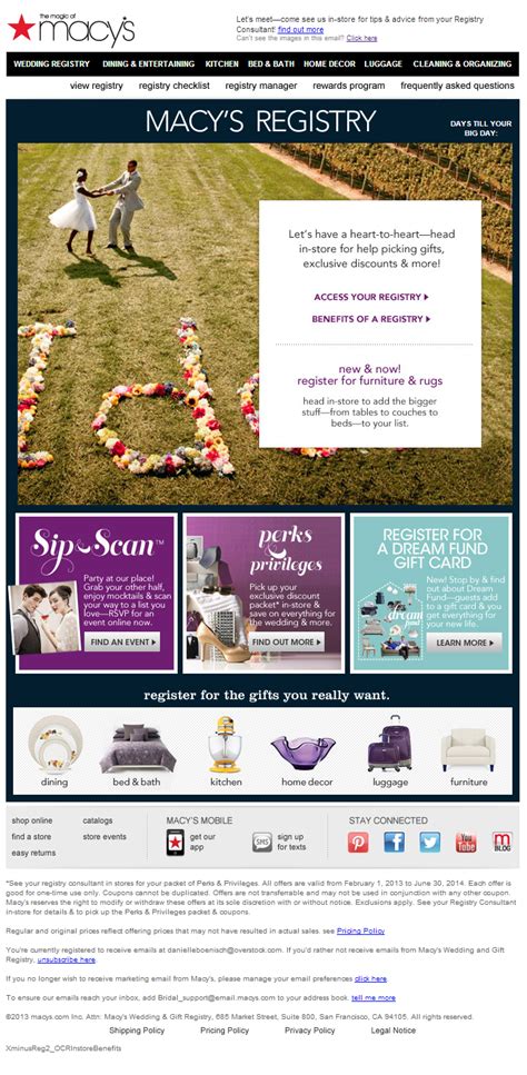 How To Create A Wedding Registry At Macy S At Elijah Handy Blog