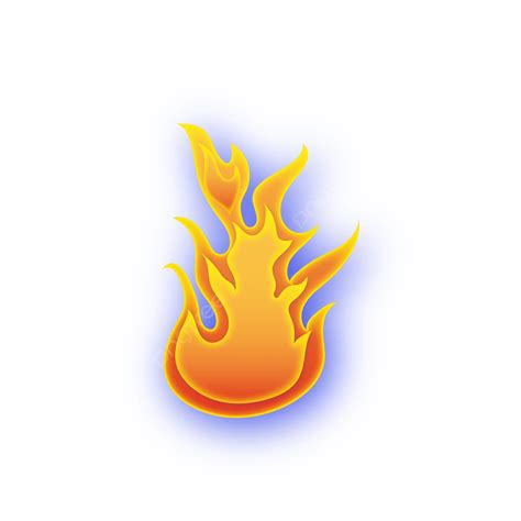 Gambar Material Desain Efek Kebakaran Vektor Api Desain Api Bahan
