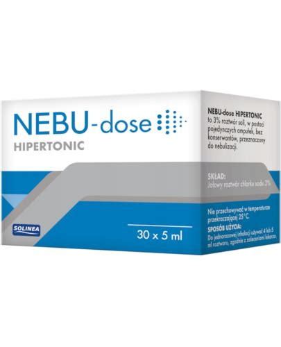 Nebu Dose Roztwór Hipertoniczny Do Inhalacji 30szt 11198522946 Oficjalne Archiwum Allegro