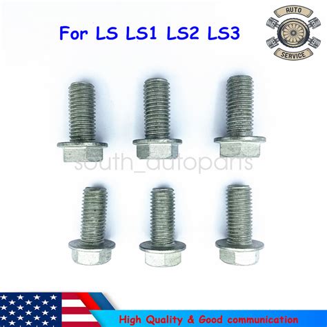 Flexplate Flywheel Bolts Set For Gm 11569956 Ls Engines 48 53 57 60