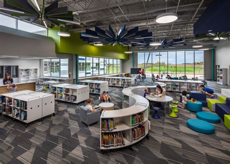 Modern Elementary School Library