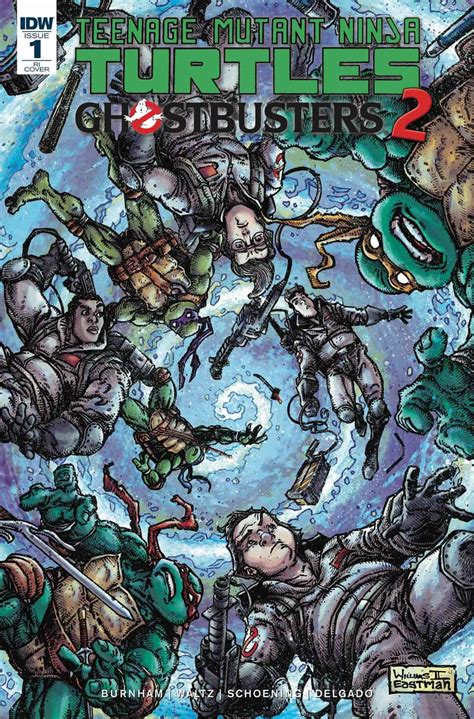 Tmnt Ghostbusters Ii 01 Idw Tmnt A Collection