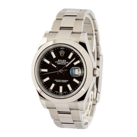 Buy Used Rolex Datejust Ii 116300 Bobs Watches Sku 157719