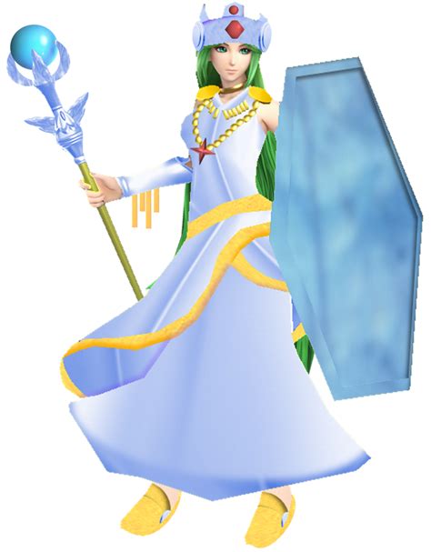 Render Palutena Classic By Thenightcapking On Deviantart
