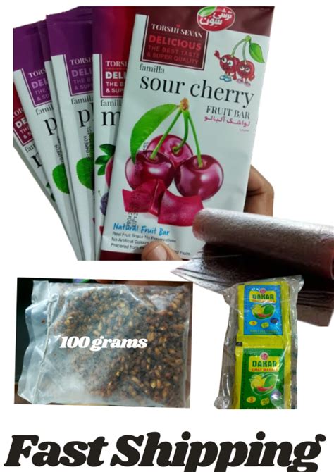 🔥 Lavashak Deal 5 Pcs Viral Imported Lavashak Tamil Irani Sheets With 100grams Dry Anar Dana