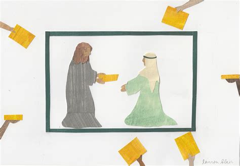 Passing The Plates For Little Saints