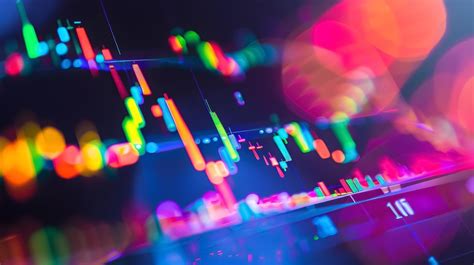 Profit Graph Abstract Stock Market Indicator Graph Showing Financial