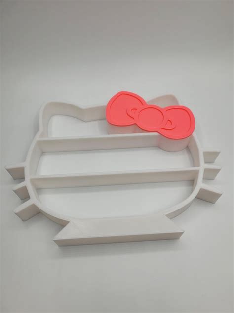 👋 Hello Kitty Shelf X 2・ Stl File For 3d Printing・cults