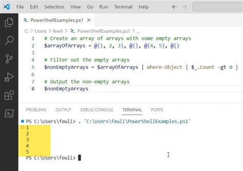 Filter Empty Values Using Powershell Where Object Cmdlet