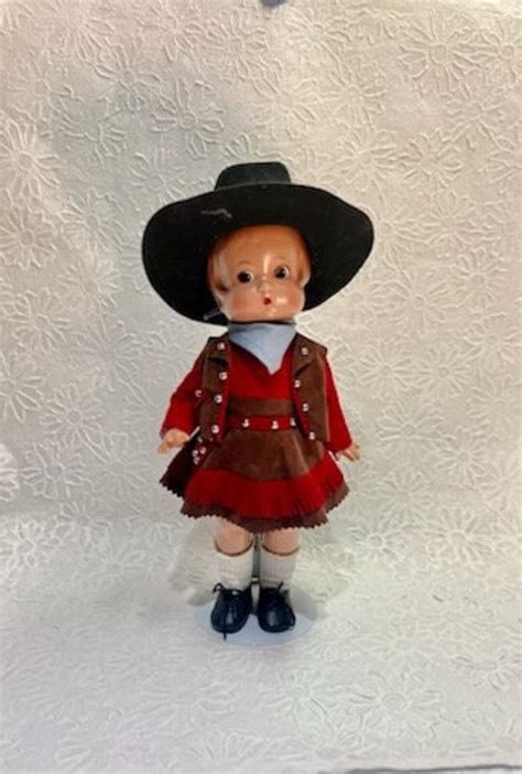 Effanbee Cowgirl 125 Inches Patsy So Sweet With Holster Made In 1997