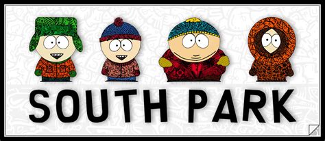 South Park Coloured By Bakkeby On Deviantart