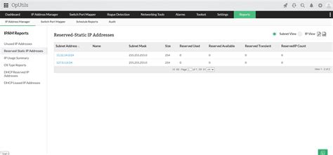Ip Address Management Ipam Software And Tool Manageengine Oputils