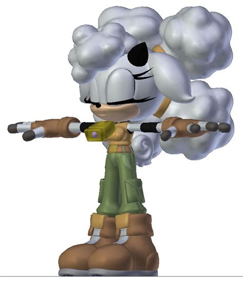 Lanolin The Sheep Model Update By Darkhedgehog23 On Deviantart