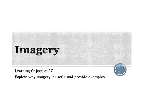 Cognitive Psychology Psy 101 Exploring Mental Imagery And Perception