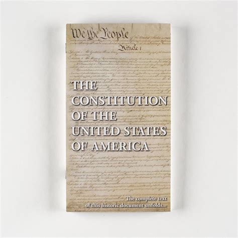 Booklet Us Constitution The Official Online Store Of The New York