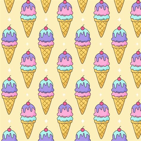 Free Vector Candy Pastel Color Pattern Design