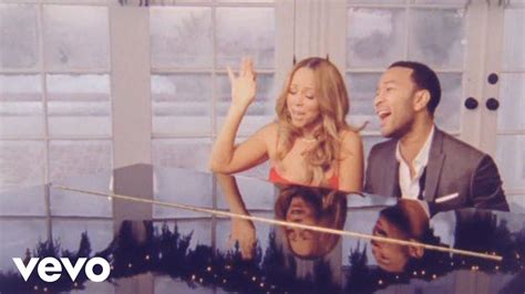 Mariah Carey John Legend When Christmas Comes Youtube