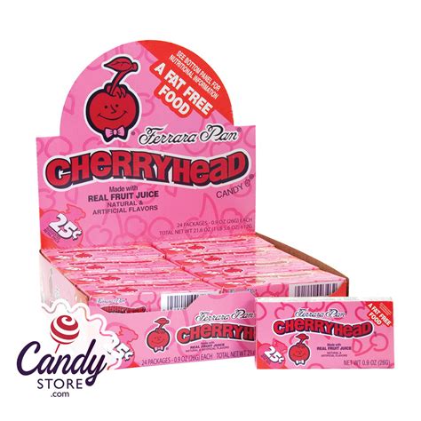 Cherryheads Candy Boxes 24ct Salebestcandyshop