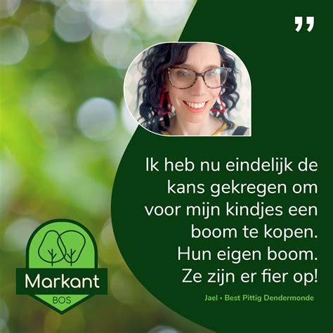 Best Pittig Jael Cox Koopt Bomen Voor Ons Markant Bos