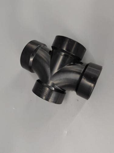 Abs Double Sanitary Tee Reducing For Piping System High Quality Abs Double Sanitary Tee