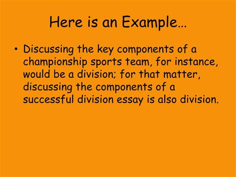 Ppt Classificationdivision Essay Powerpoint Presentation Free