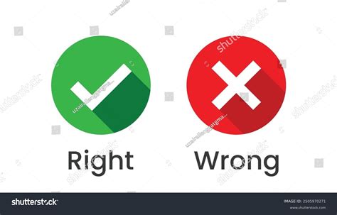 Right Wrong Logo Right Wrong Images Free Download On Freepik