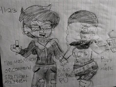 Mark X Ruby As Emo Couple Part 2 By Punkydoodle18 On Deviantart