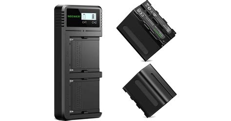 Neewer L Seriesnp F970 2 Battery Kit With Usb Fast 66605216 Bandh