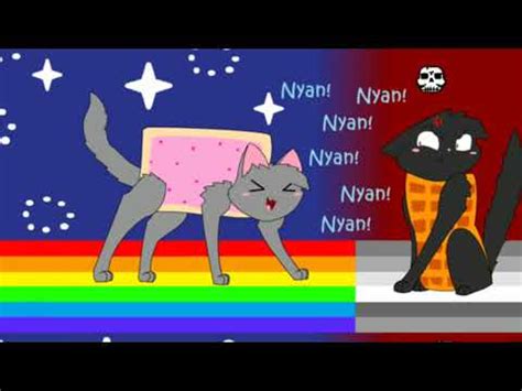 Nyan Cat X Tac Nayn Tribute Nyan Cat Pusheen Cat Cat Wallpaper