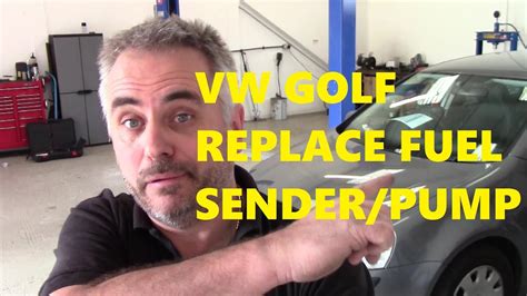 Vw Golf Tdi Fuel Pump Level Sensor Replacement Youtube