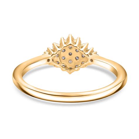 Luxuriant 9k Yellow Gold Lab Grown Diamond Ring 033 Ct M8040864 Tjc
